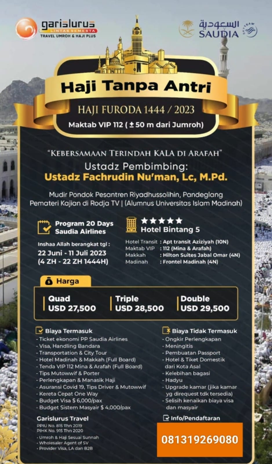 ALIF TOUR HAJI - UMROHSUNNAH.ID